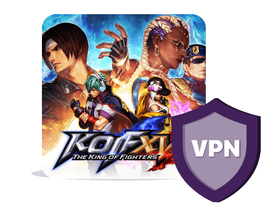 King of Fighters XV VPN - PureVPN
