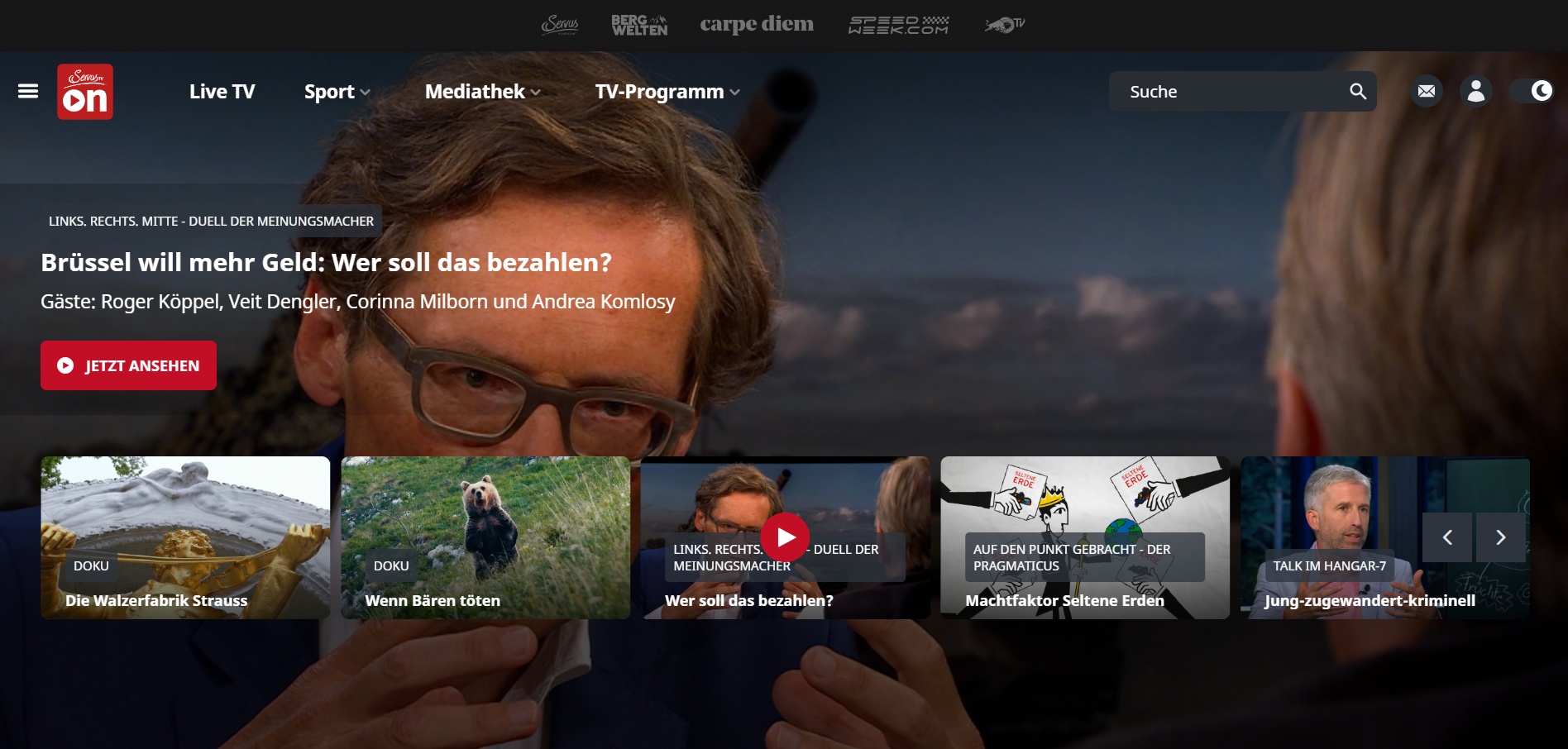 So empfangen Sie ServusTV Österreich Stream in Deutschland 2025