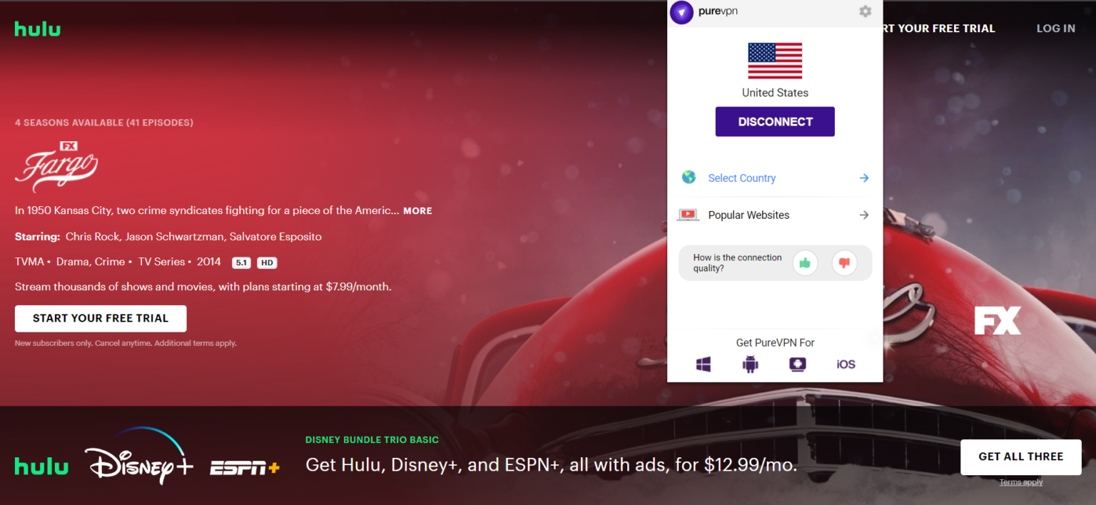 How to watch Fargo Season 5 outside the US on Hulu