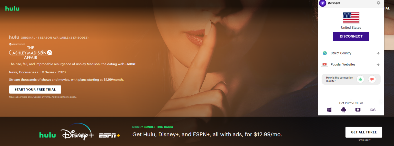 How to watch The Ashley Madison Affair outside the US - PureVPN Blog