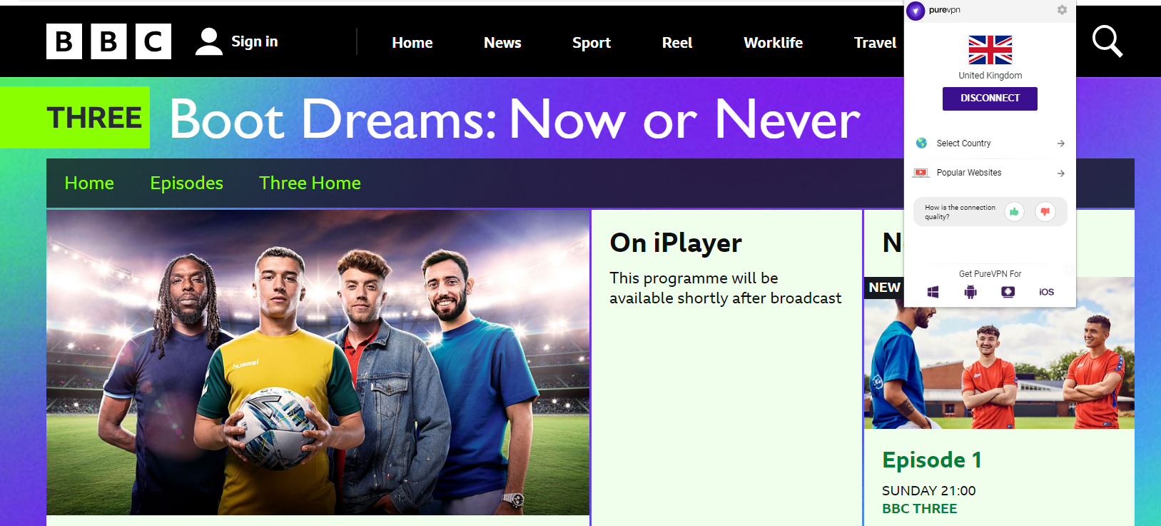 How to watch Boot Dreams: Now or Never in Australia - PureVPN Blog