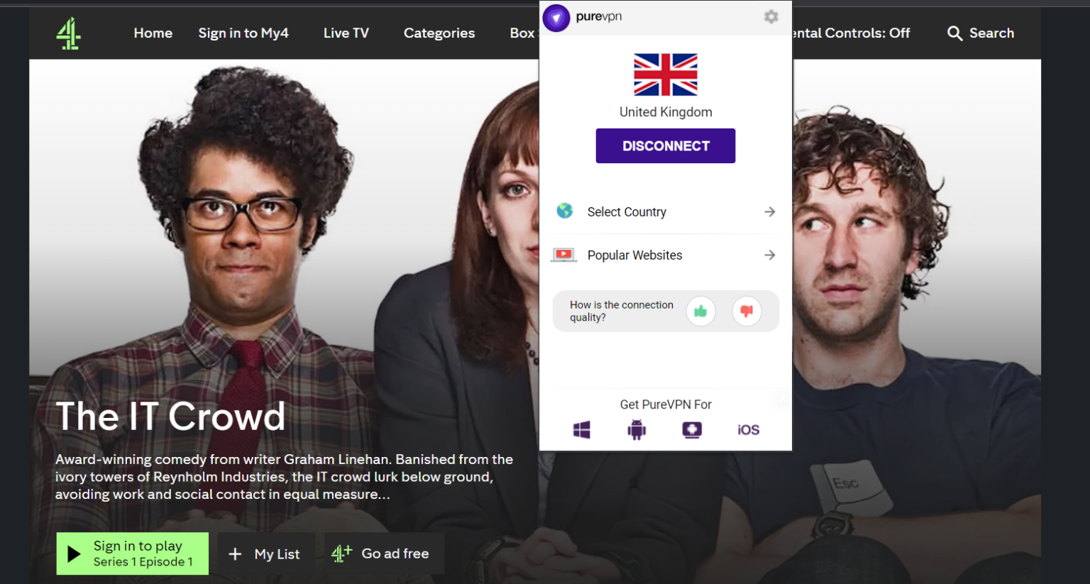 How to watch The IT Crowd in the US on Channel 4
