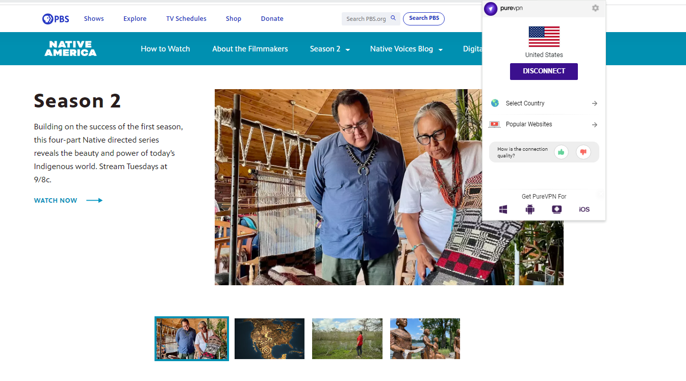 How to watch Native America Season 2 in the UK on PBS