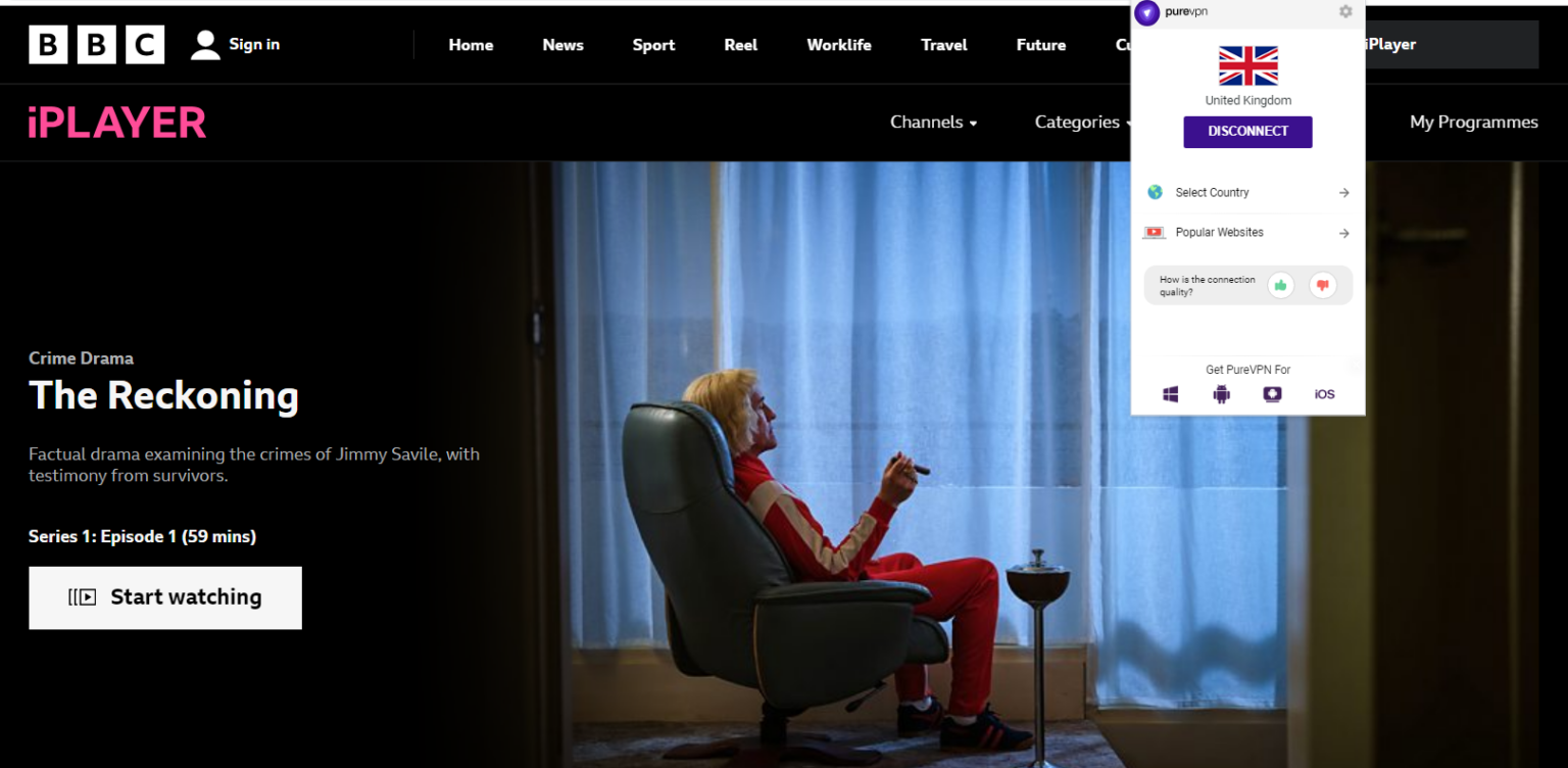 How to watch The Reckoning Season 1 in the US on BBC iPlayer