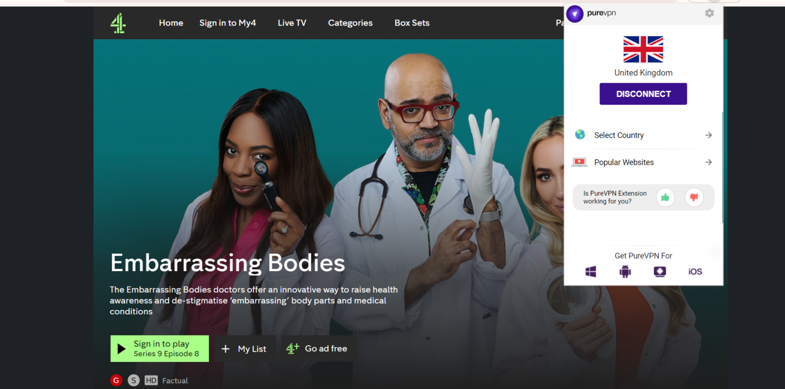 How to watch Embarrassing Bodies in the US - PureVPN Blog