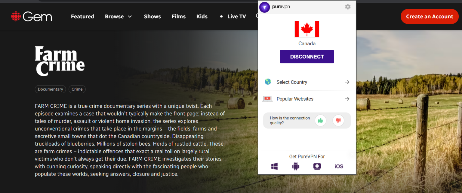How to watch Farm Crime Season 3 in the US on CBC