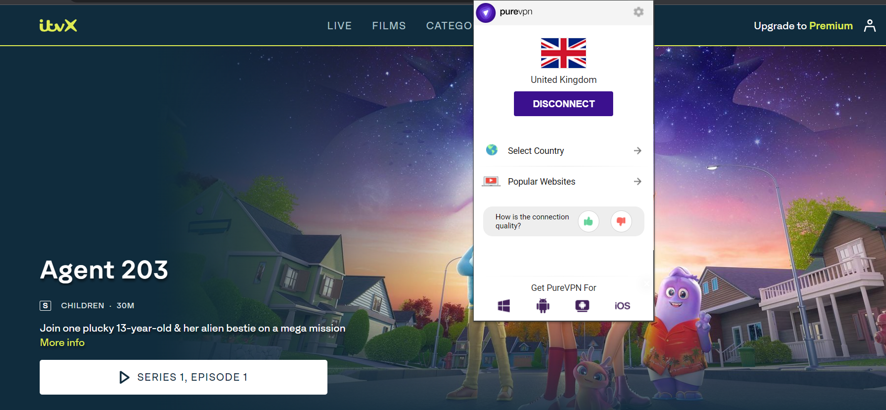 How to watch Agent 203 in the US on ITVX