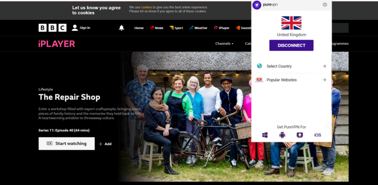 How To Watch The Repair Shop in the US On BBC iPlayer - PureVPN Blog