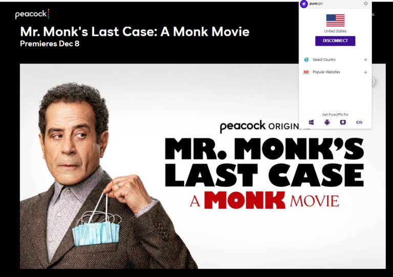 How to watch Mr. Monk’s Last Case: A Monk Movie outside the US on Peacock
