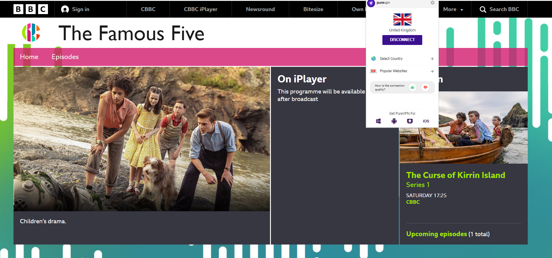 How to watch The Famous Five in the US on BBC iPlayer