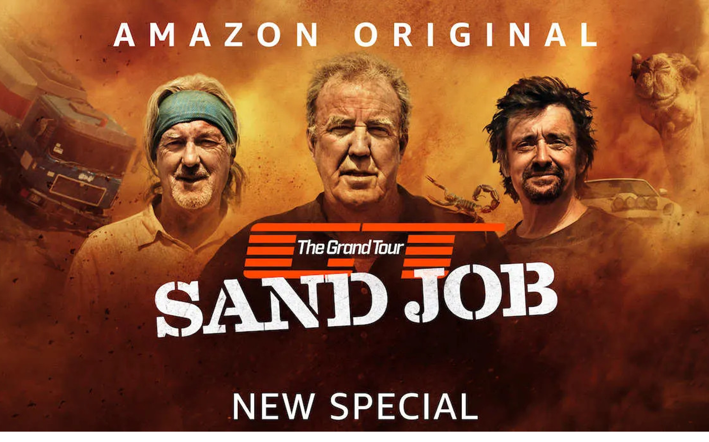 How to watch The Grand Tour: Sand Job outside the US