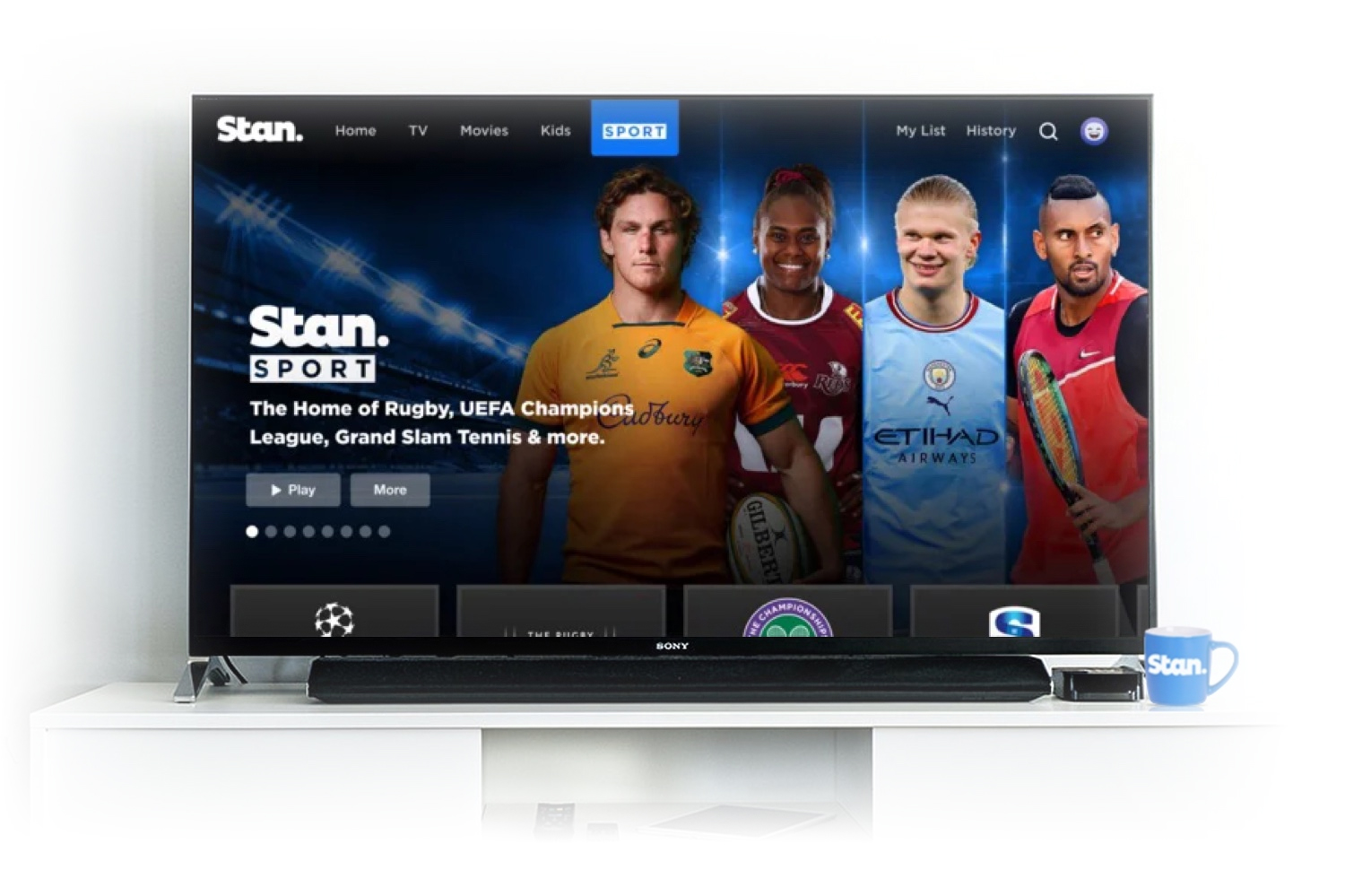How to Watch live sports on Stan Sport from anywhere