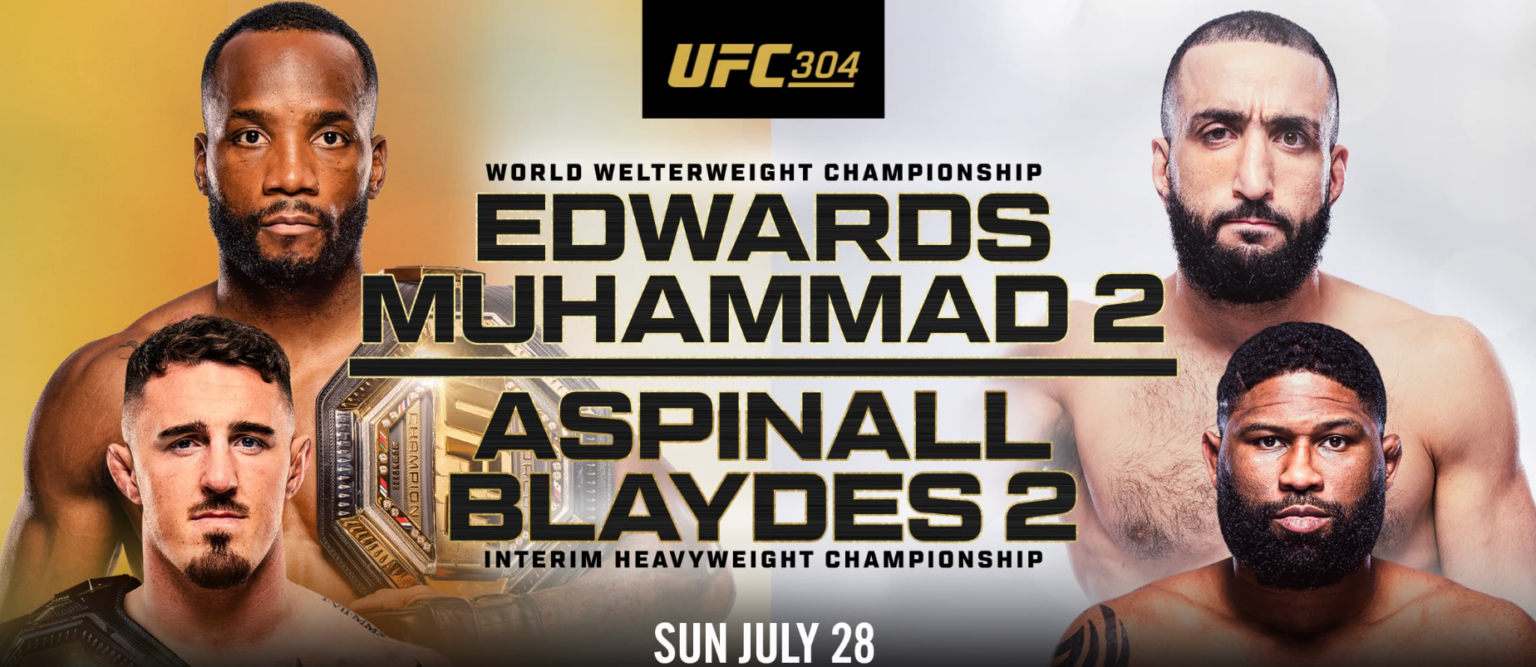 How to Watch UFC 304 Leon Edwards vs Belal Muhammad 2 in Australia for Free