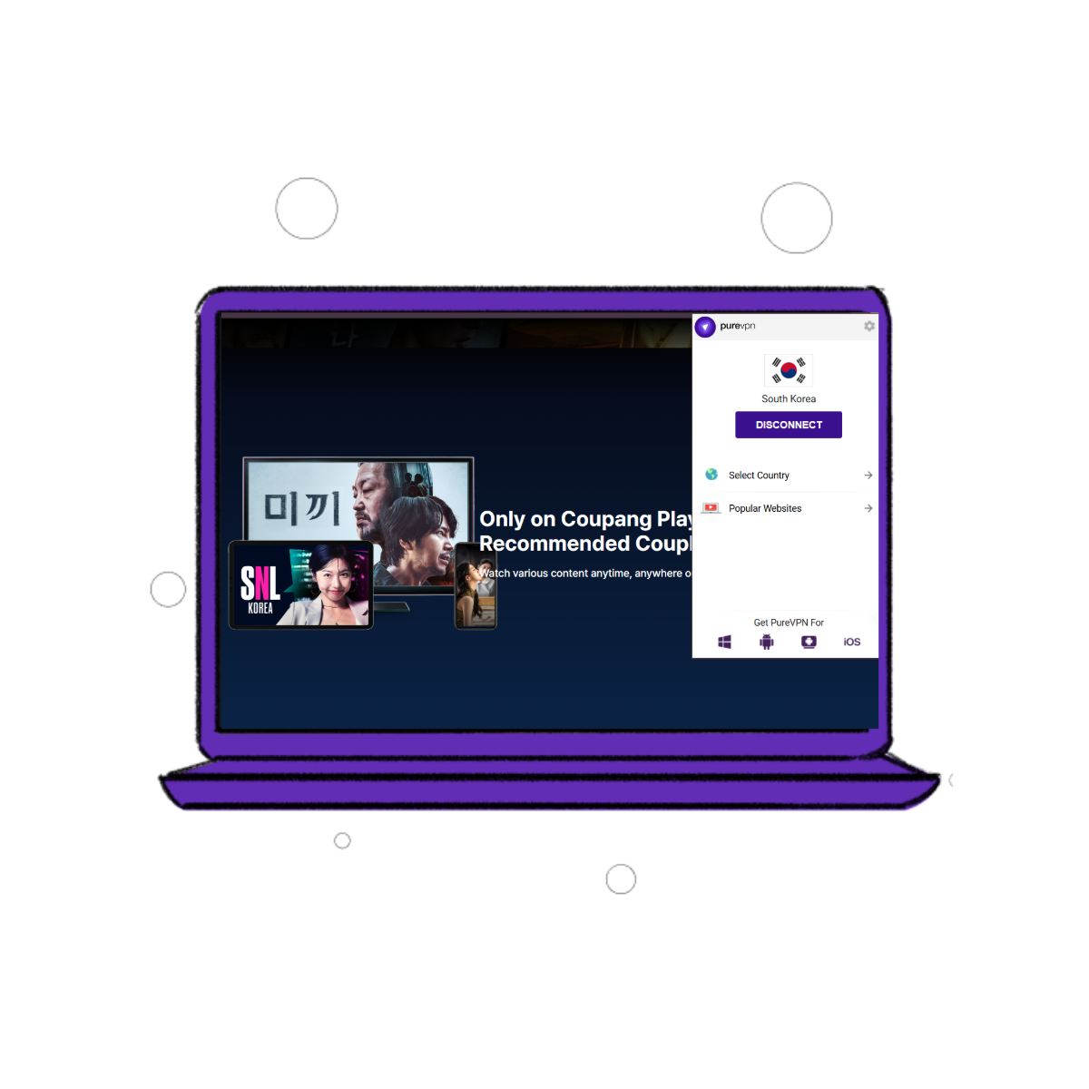 How to Watch Coupang Play Outside South Korea - PureVPN