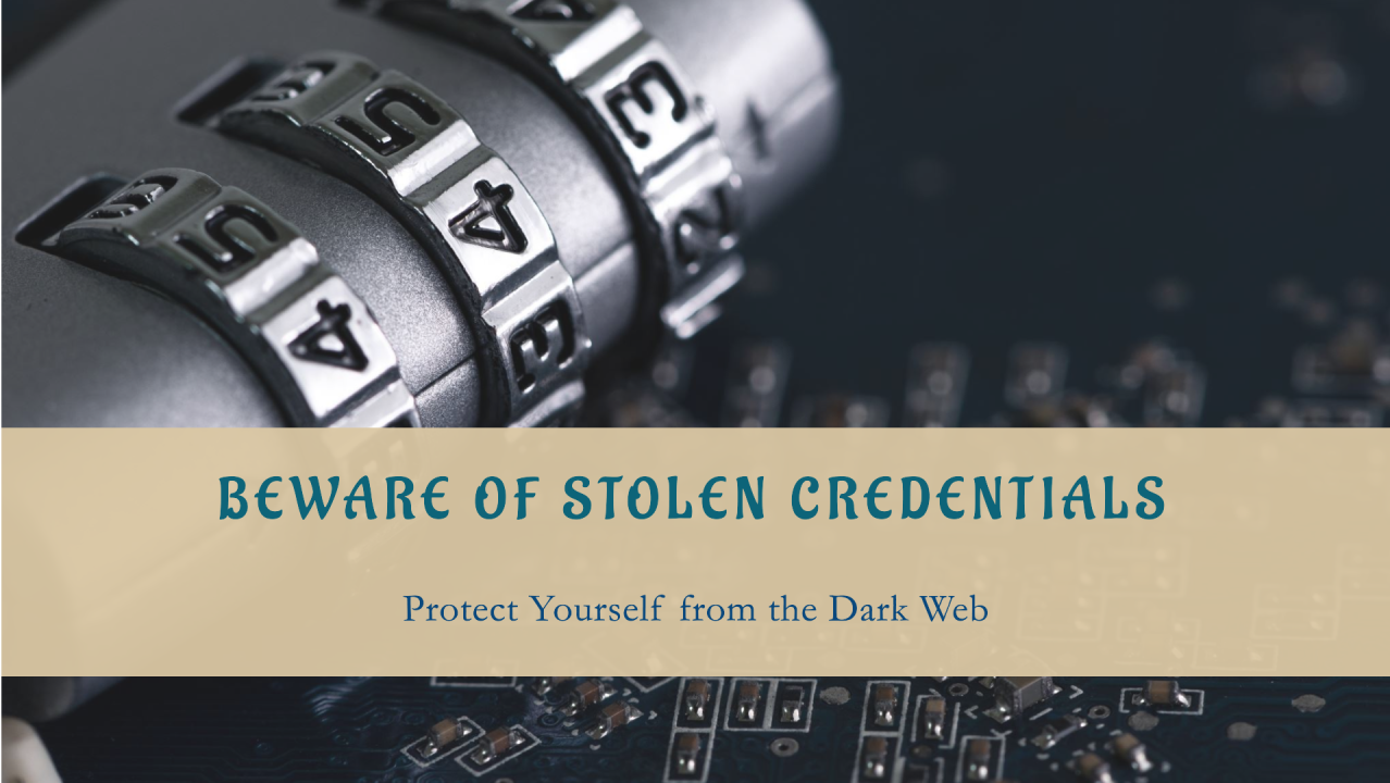 The Journey of Stolen Credentials on the Dark Web