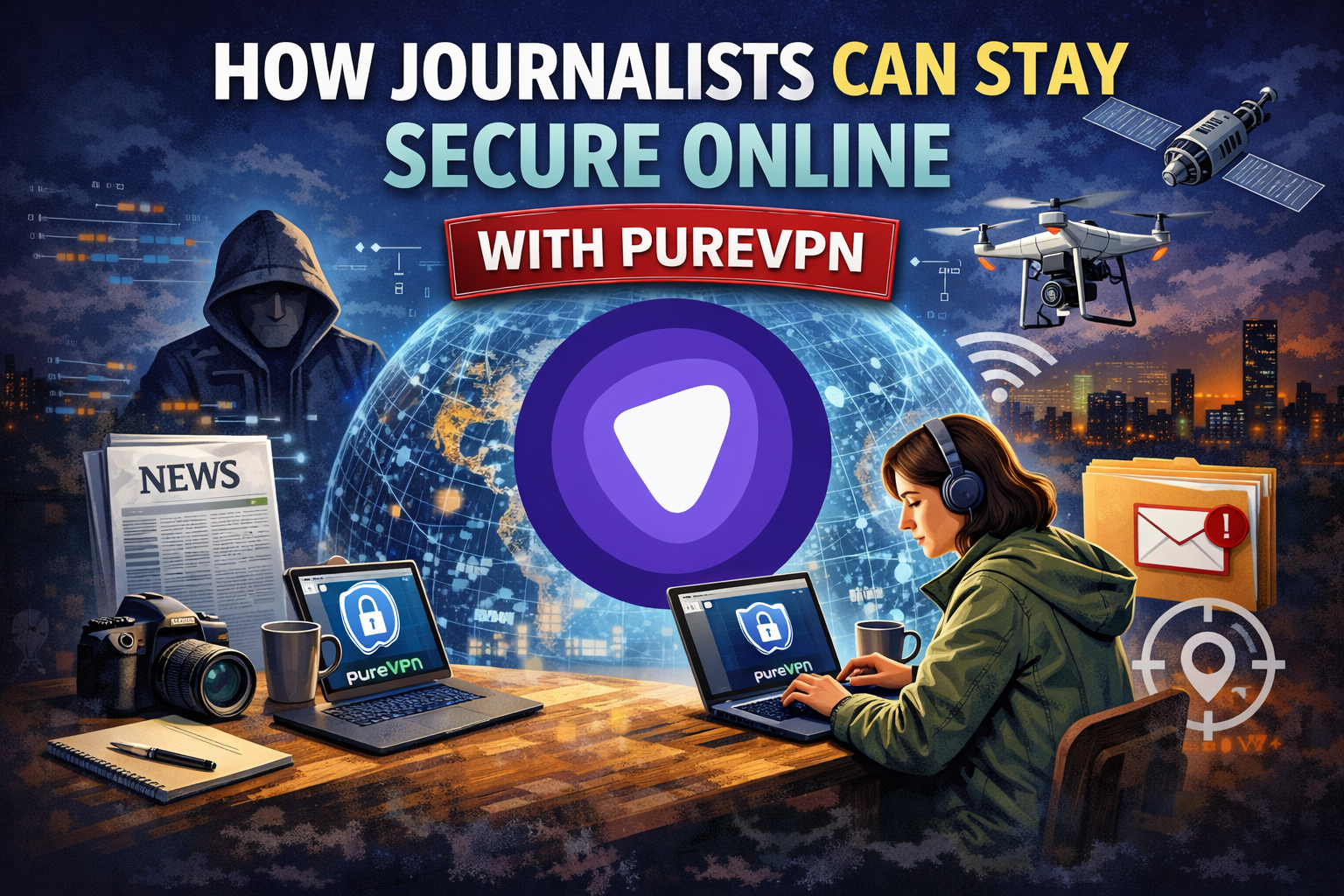 How Journalists Can Stay Secure Online With a VPN