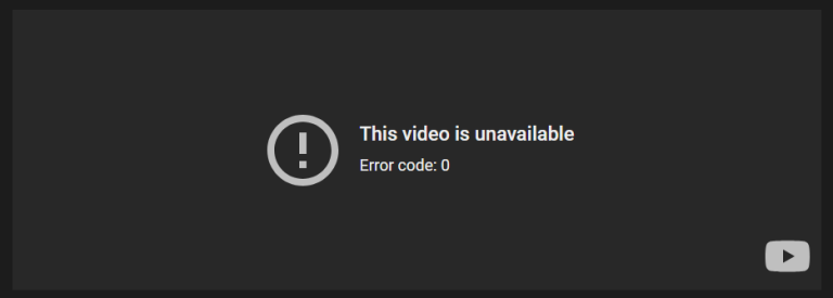 YouTube Error Codes 4 and 0: Causes & Fixes
